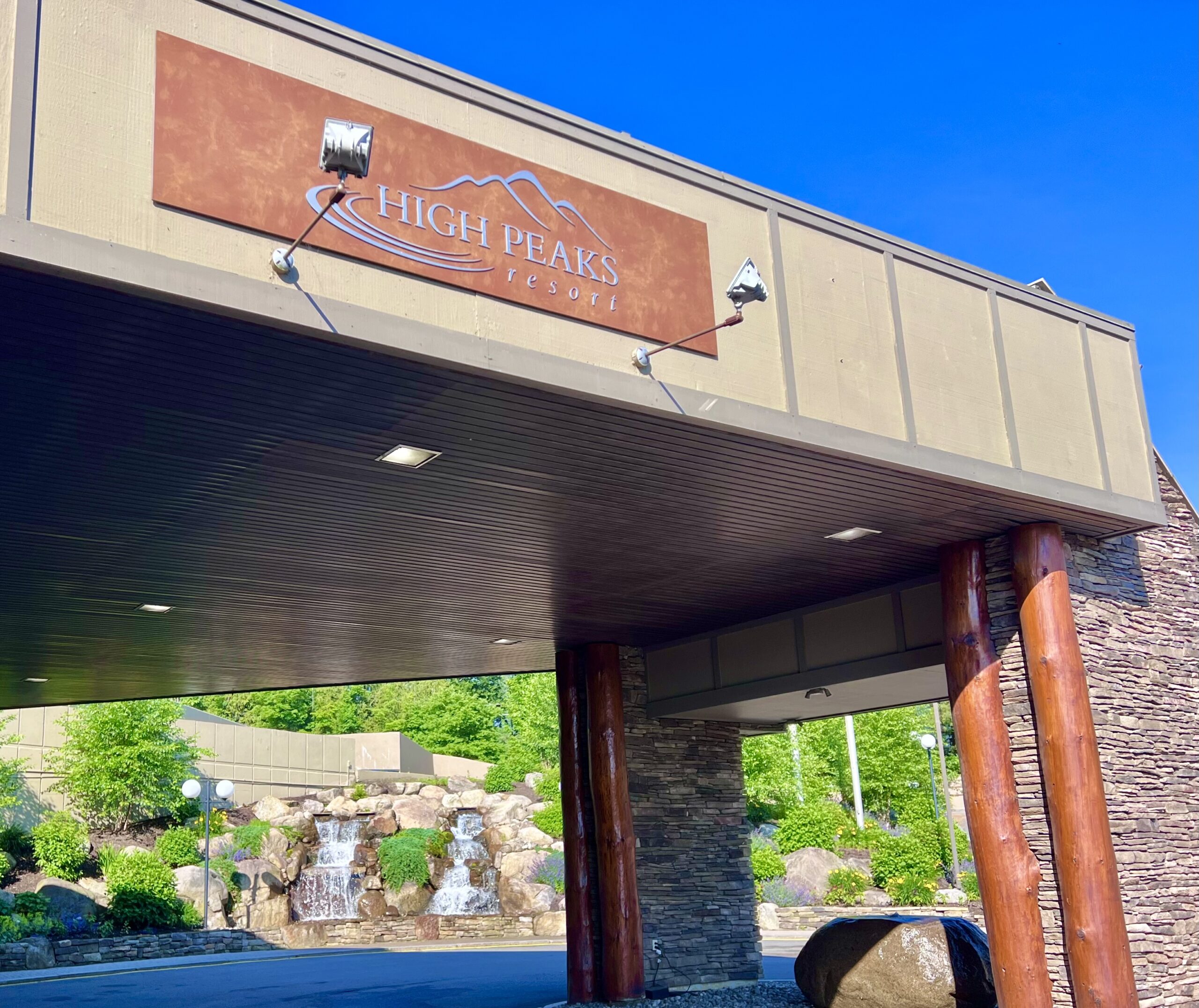 High Peak Resort Entrance - Been There Done That with Kids